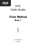 Free Viola Fingering Chart To Download and Print - by Tomplay | PDF ...