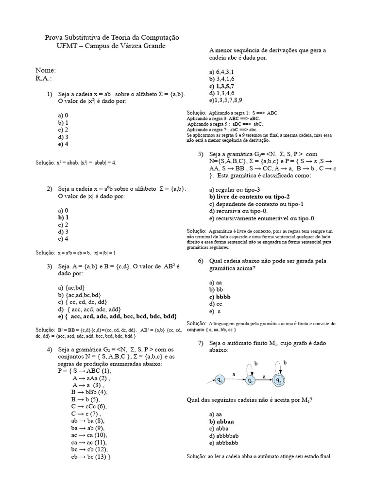 2022_1_Gabarito_prova_multipla_escolha_sub | PDF