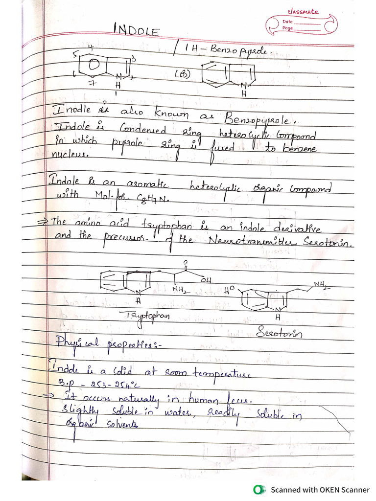 Indole | PDF