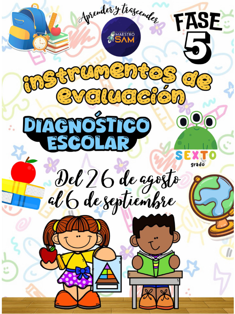 Fase 5 - 6º - Instrumento de Evaluación - DX - PMS - 24-25 | PDF