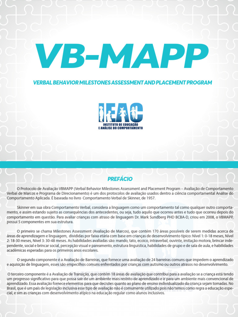 VB Mapp Completo 1 3 | PDF