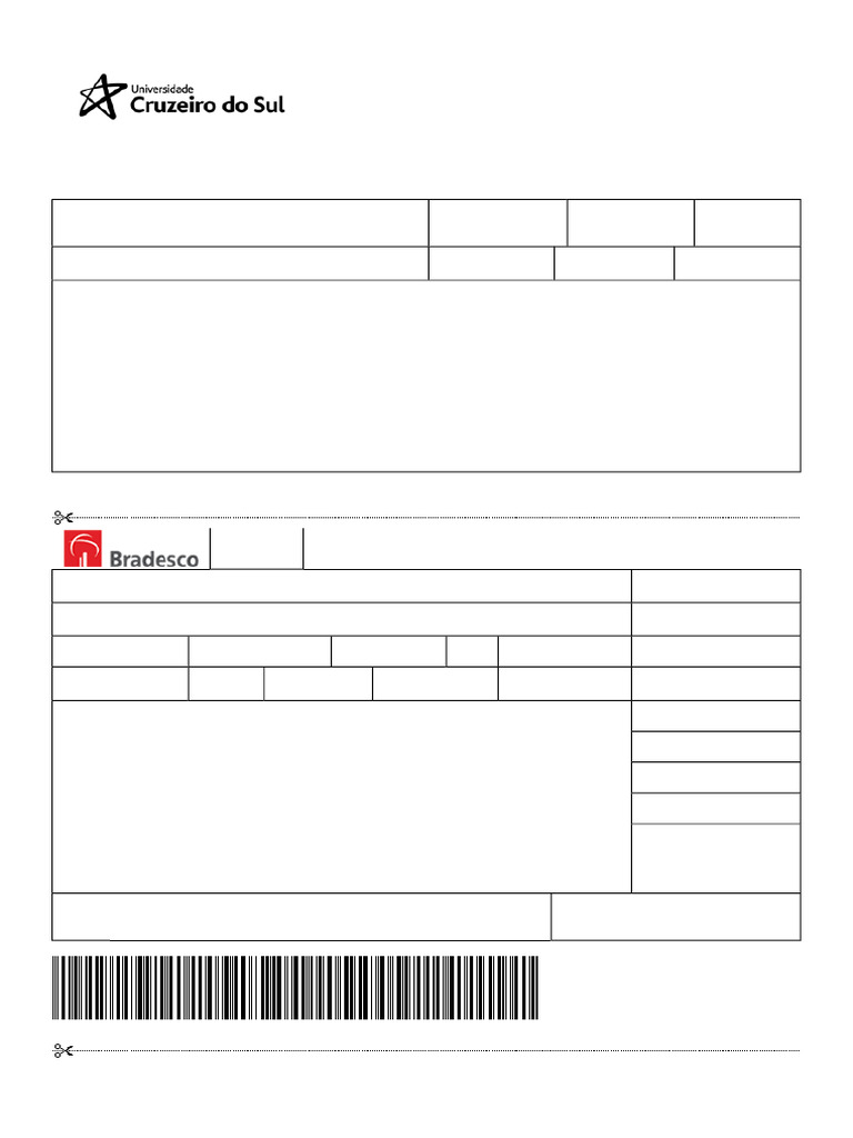 Boleto Matricula - Faculdade | PDF