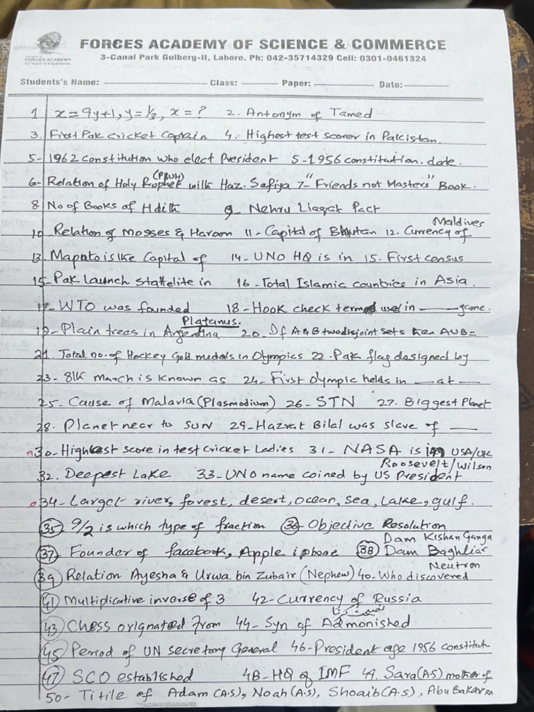 100 Questions | PDF