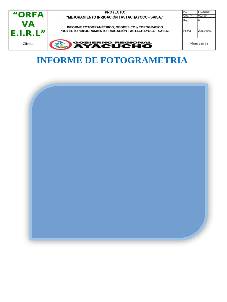 Informe Saisa | PDF