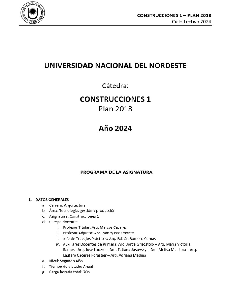 Programa 2024 | PDF