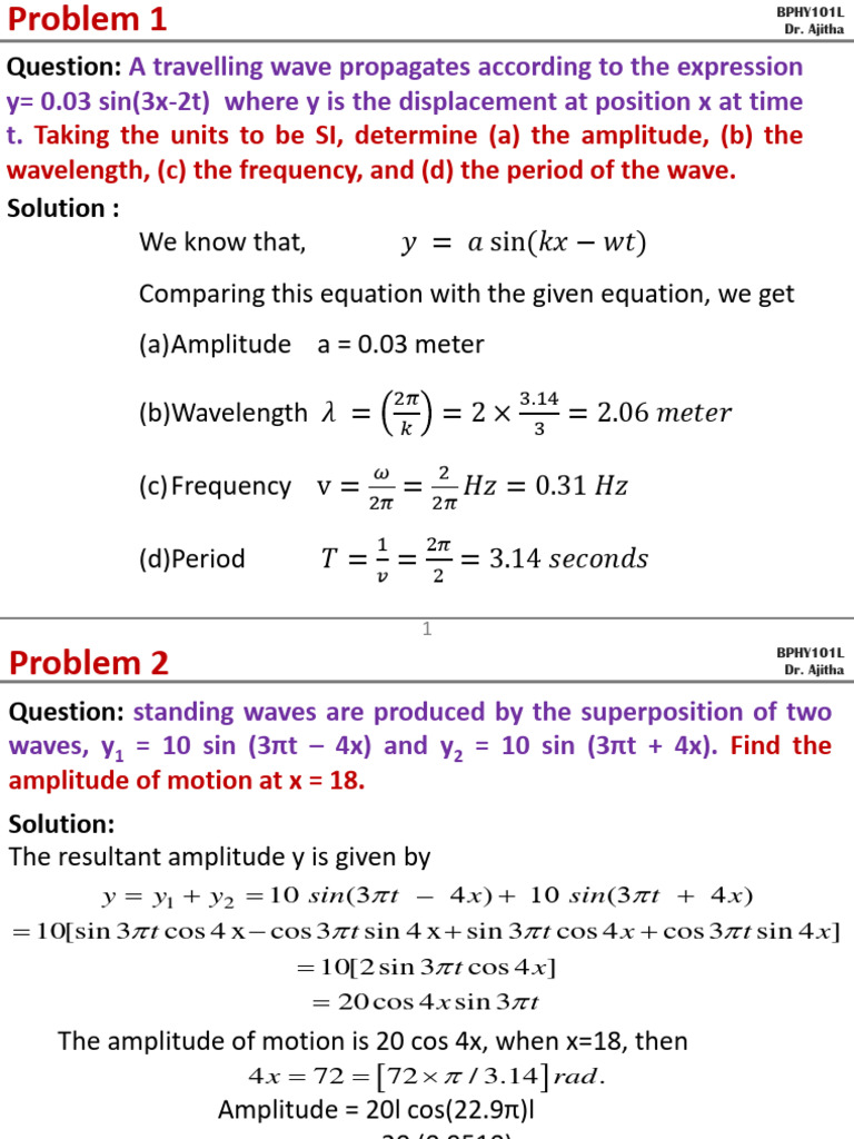 Class 8 Problems (Module 1) | PDF