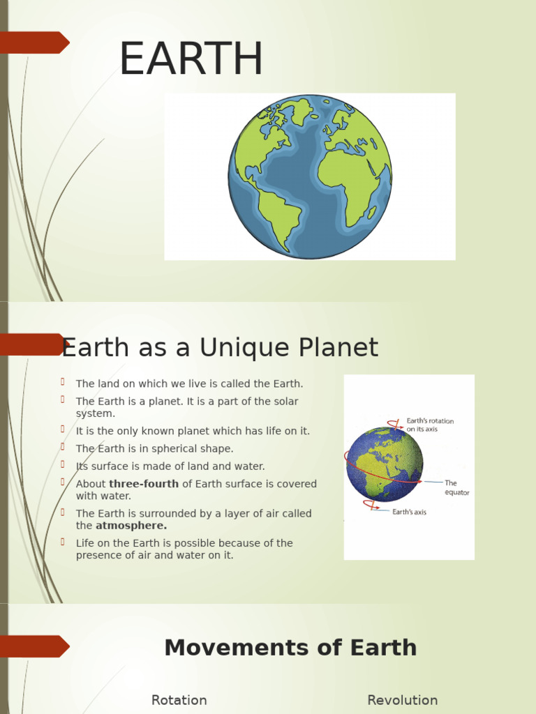 Earth and Sky | PDF