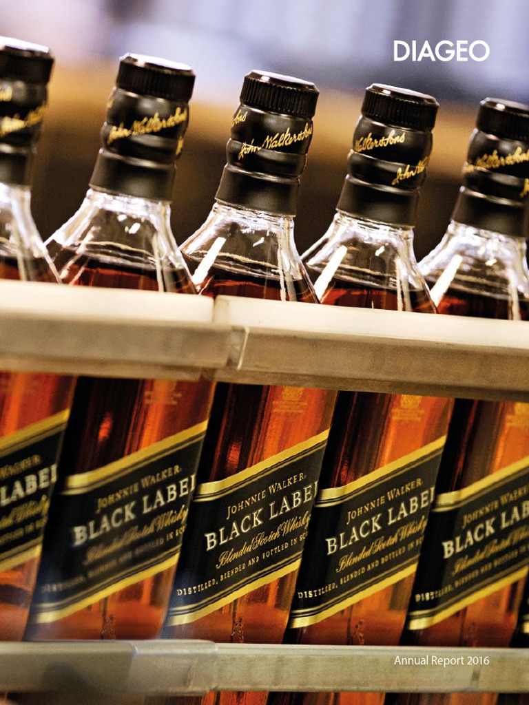 Diageo 2016-2015 | PDF | Bolsa de Nueva York | Bebidas alcohólicas