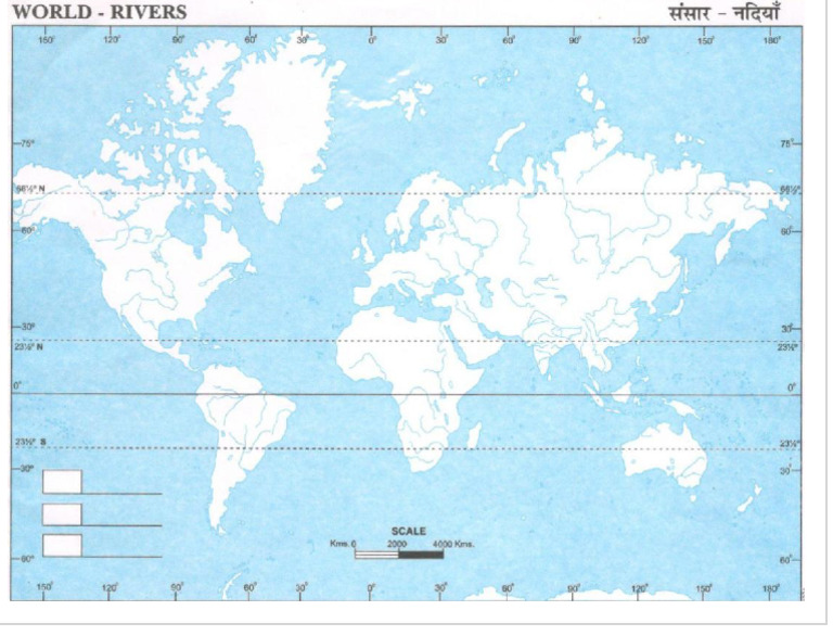 World Rivers Map Pdf