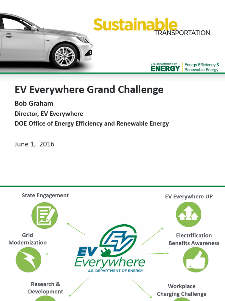 2016 - DOE Presentation, EV Everywhere Challenge - Bob Graham | PDF