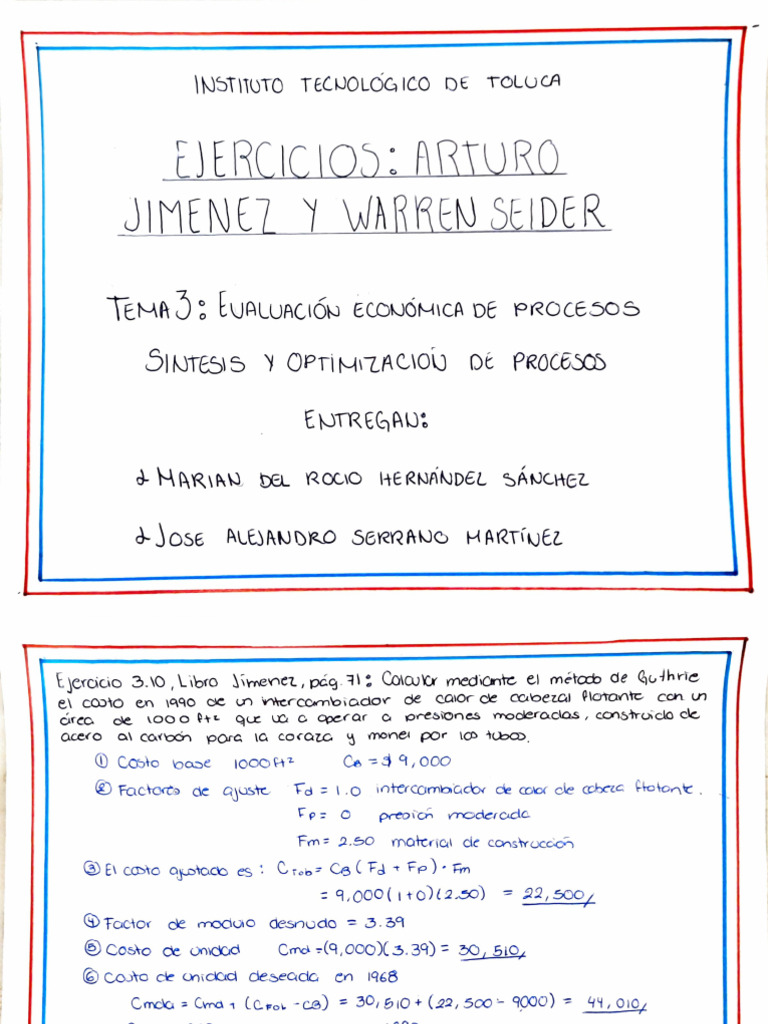 Tema 3 - T1 Ejercicios | PDF