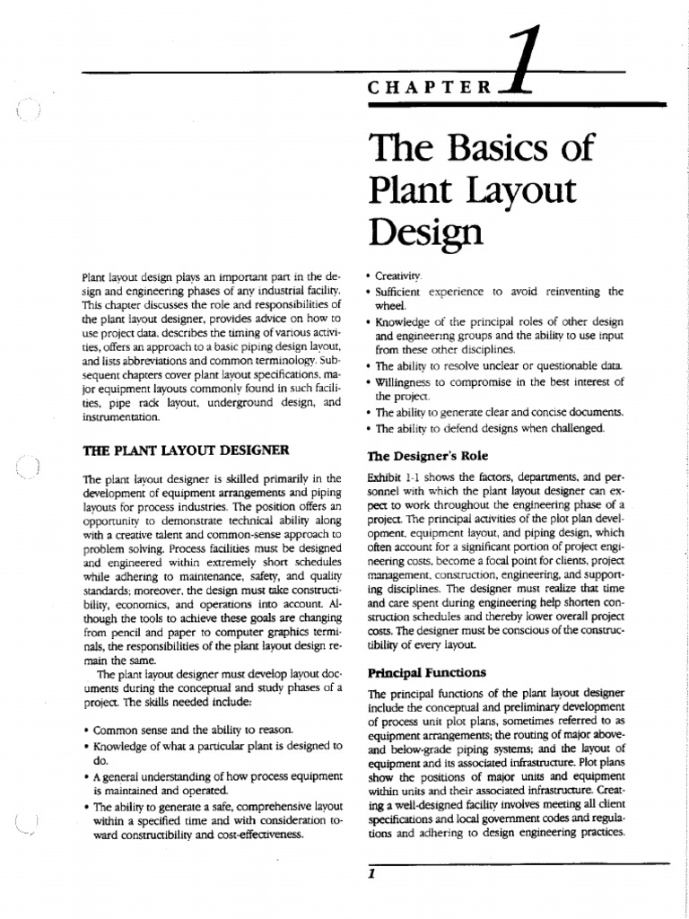 Process Plant Layout Design - Roger Hunt | PDF