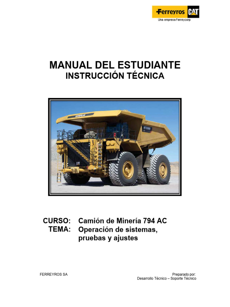 794AC Manual Del Estudiante 2019 | PDF