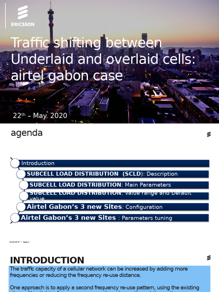 Traffic Shifting Between UnderLaid and Overlaid Cells | PDF