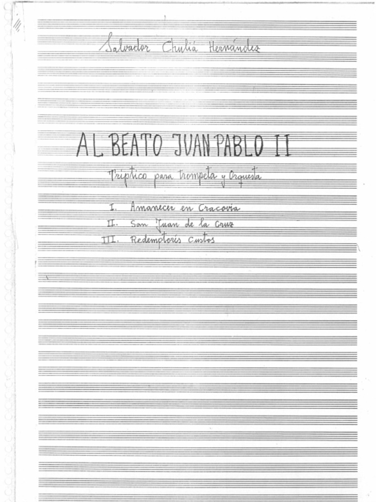 12 Al Beato Juan Pablo II | PDF