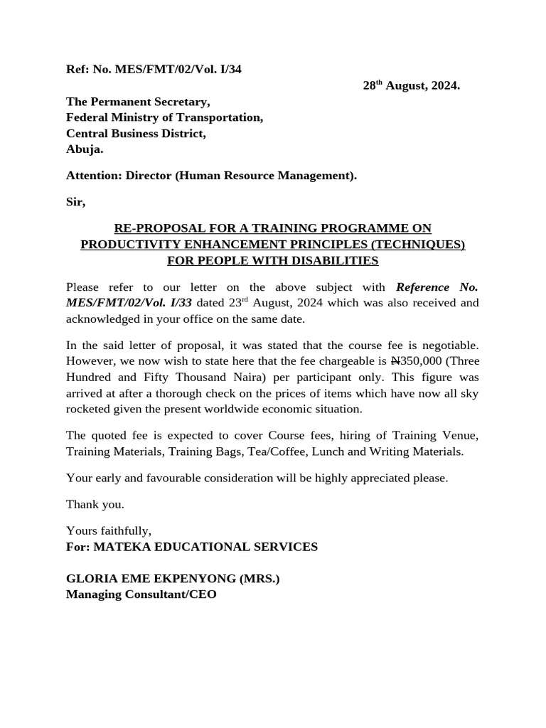 MES/FMT/02/Vol. I/33 Dated 23 | PDF