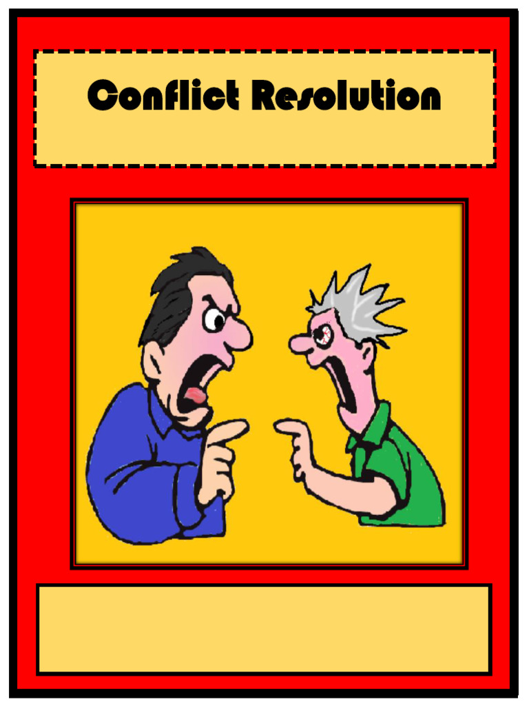 Conflict Resolution | PDF