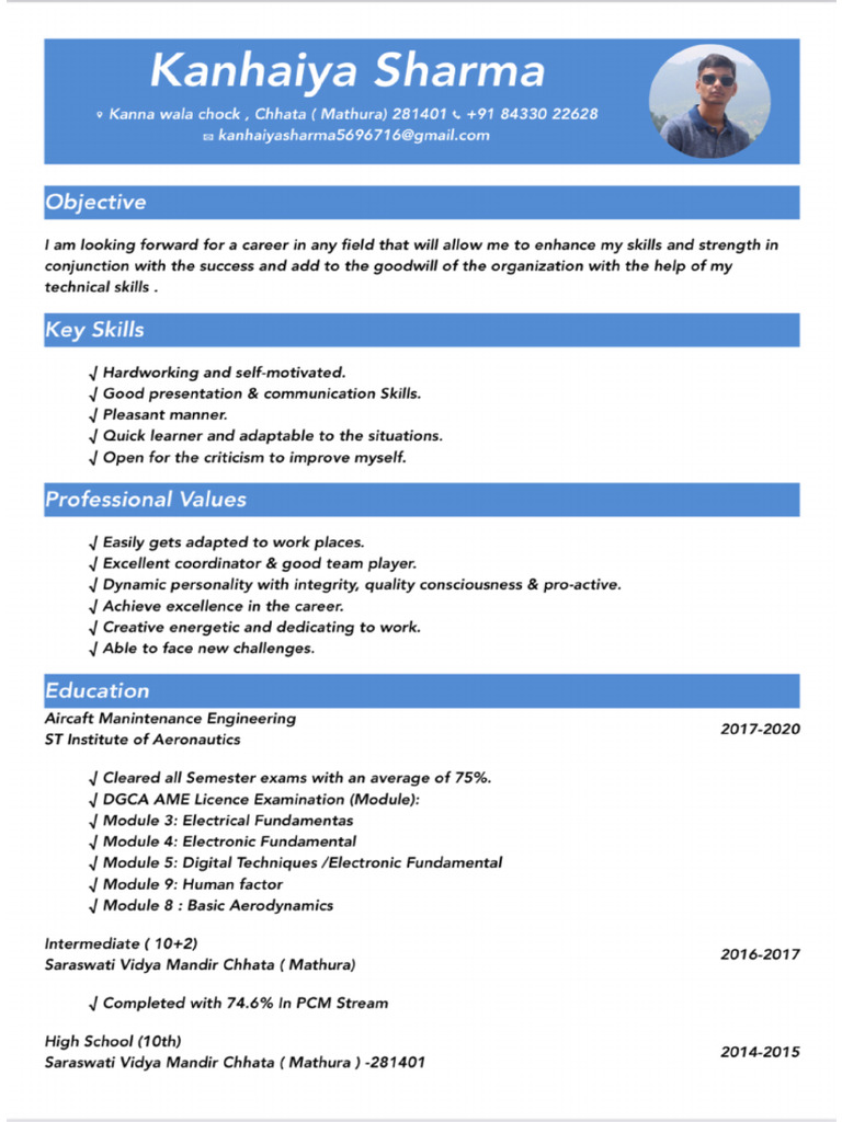 Kanhaiya Resume | PDF