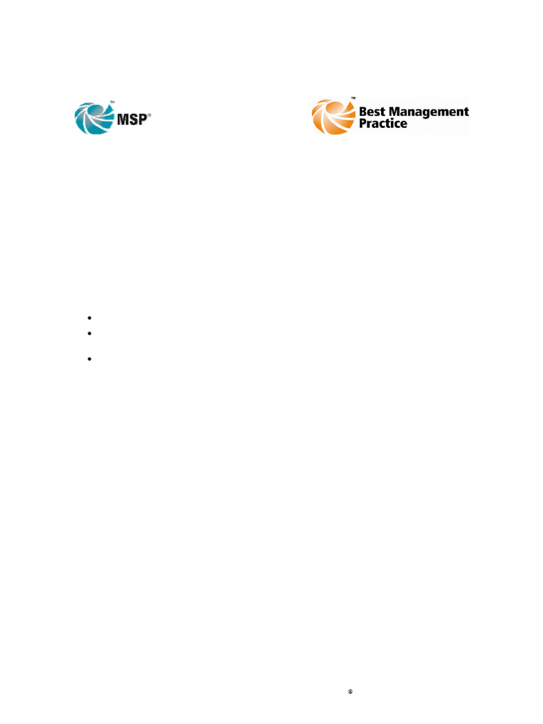 MSP 2011 Glossary of Terms English v2 0 | PDF