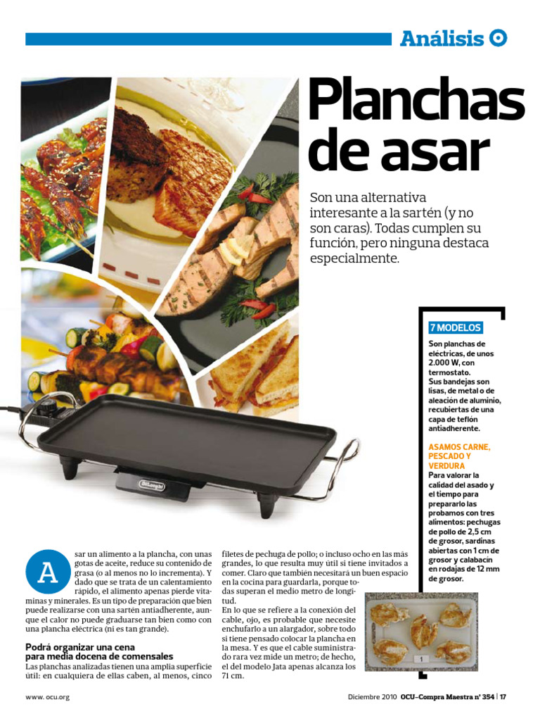 Planchas de Asar | PDF