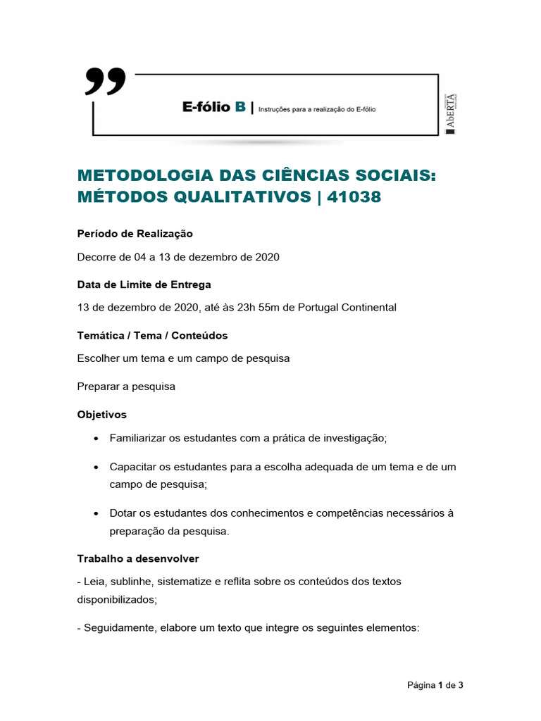 Enunciado Efólio B MQL 2020-2021 | PDF