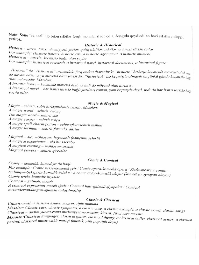 Confused Words | PDF