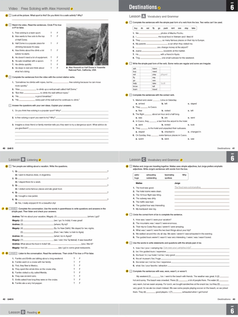 Ingles III WE WORKBOOK | PDF