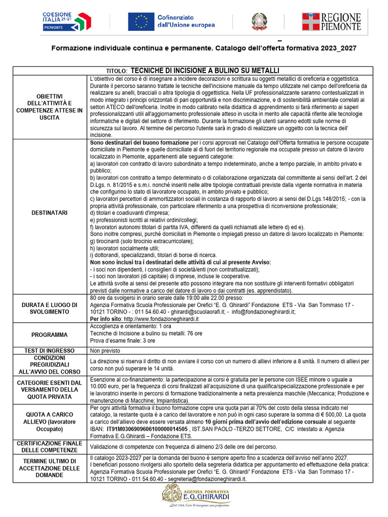 Tecniche+Di+Incisione+a+Bulino+Su+Metalli | PDF