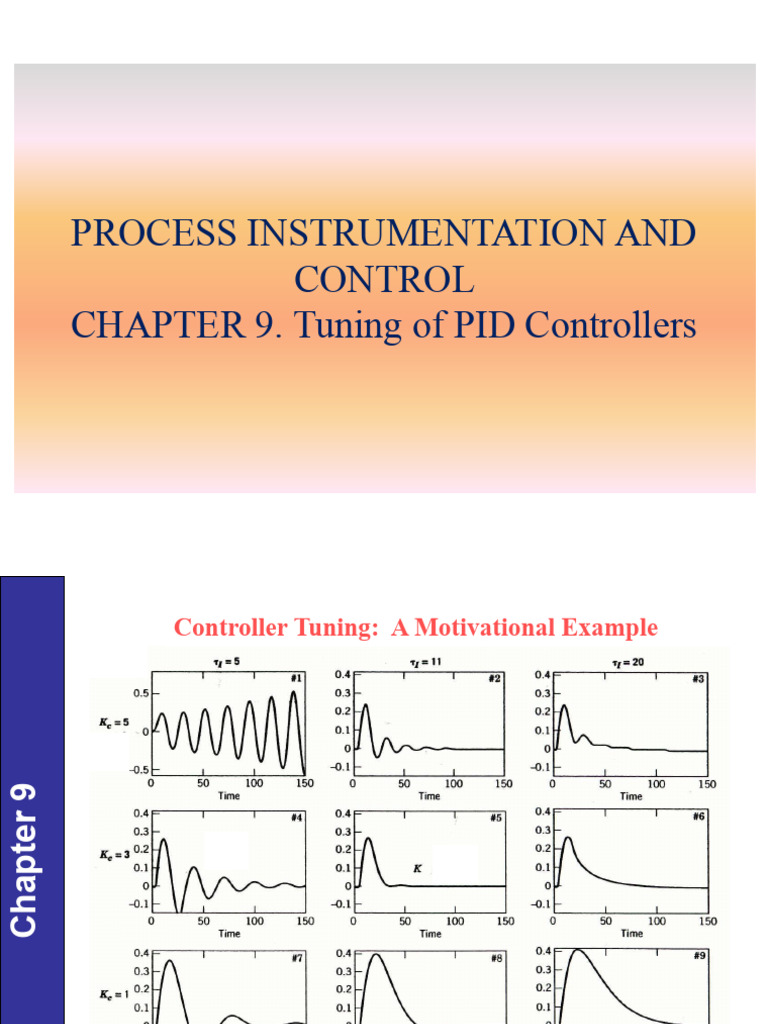 Chapter 9 - Tuning of PID Controllers | PDF