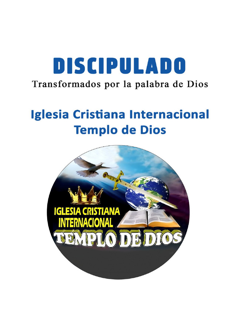 Libro Discipulado - Casa de Dios | PDF