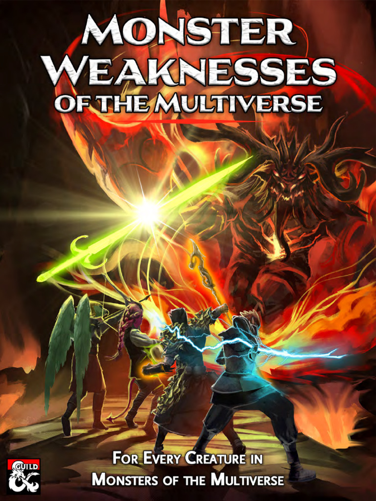 D&D5e - Monster Weaknesses of The Multiverse | PDF
