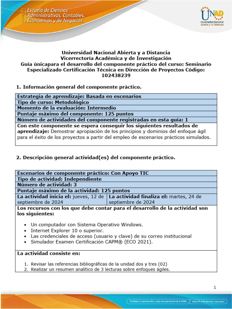 Guía para El Desarrollo Del Componente Práctico y Rúbrica de Evaluación - Unidad 2 - Fase 3 ...