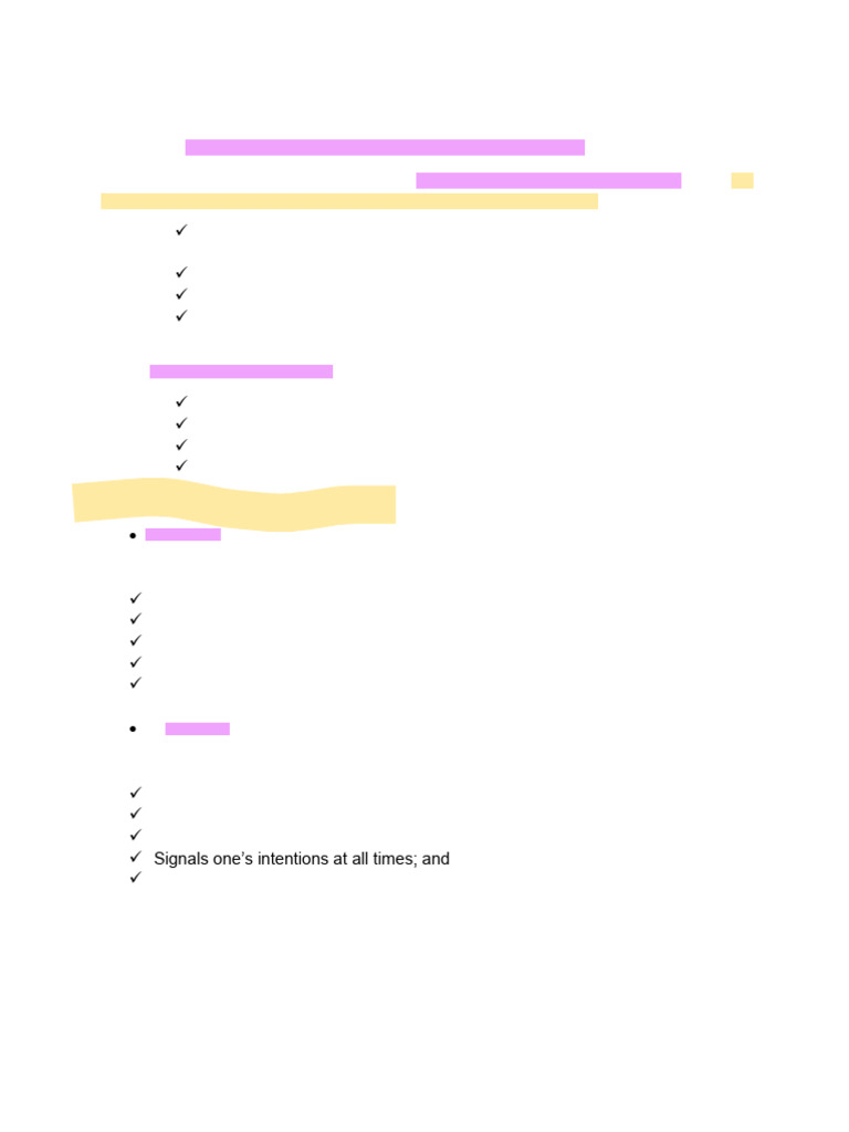 Defensive Driving | PDF