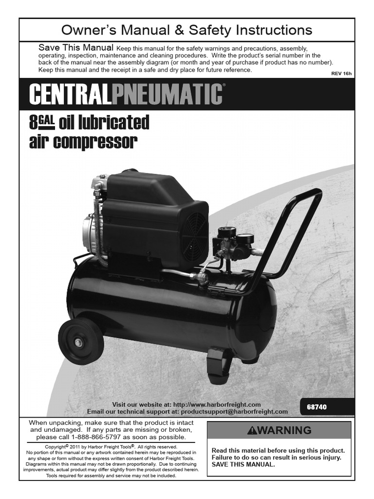 Central Pneumatic | PDF