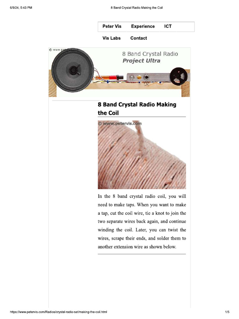 Making The Coil | PDF