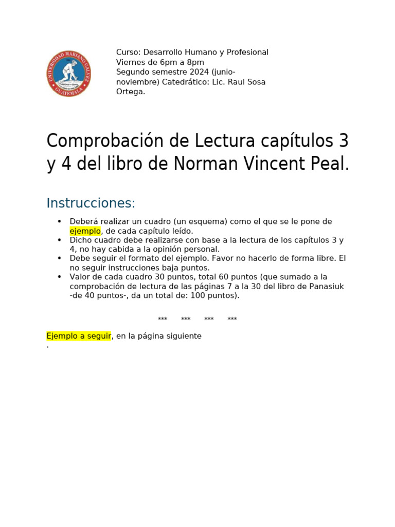 Comprobacion de Lectura # 2 - NVP y AP - 23.08.2024 | PDF