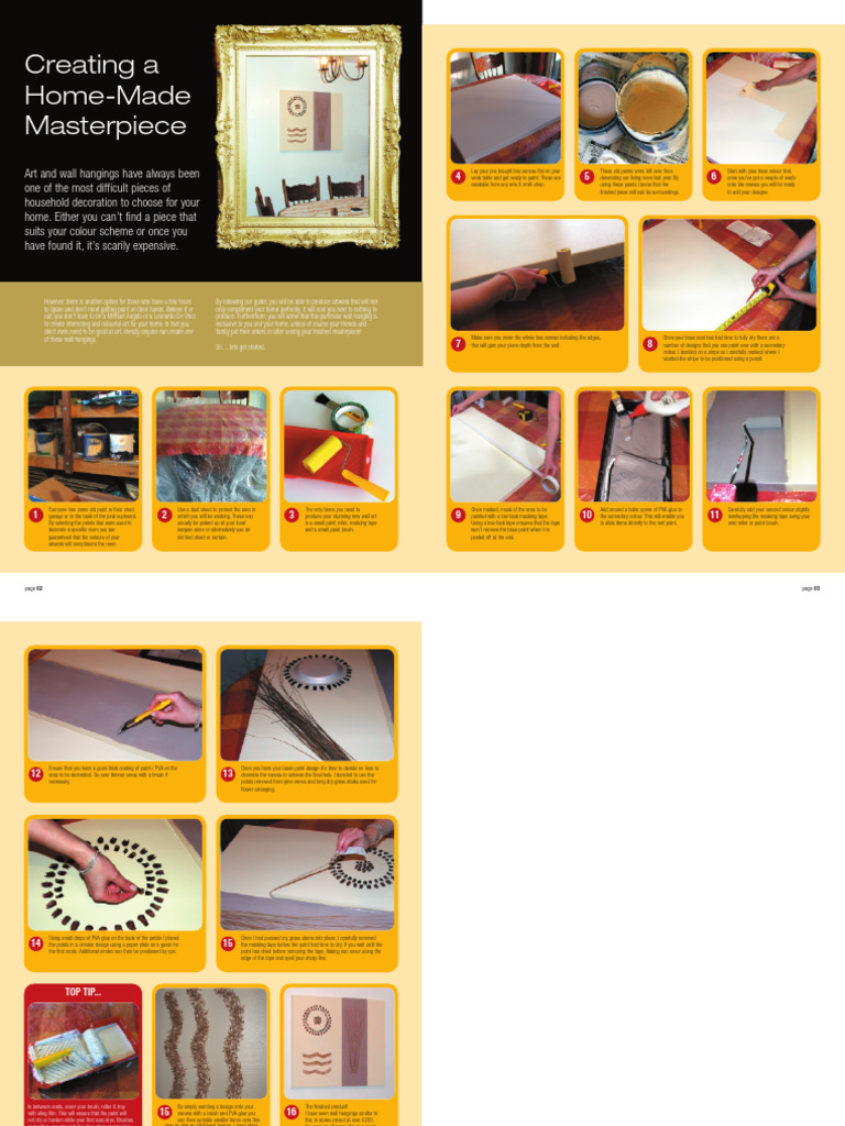Creating A Home-Made Masterpiece | PDF