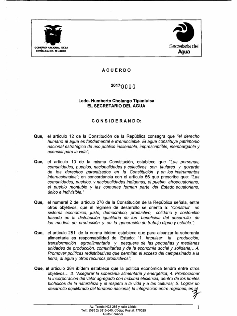 Tarifa Referencial - AM0010 - 2017 | PDF