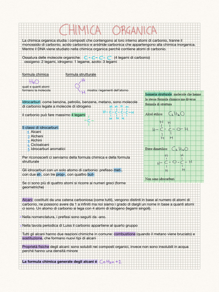 Chimica organica, idrocarburi | PDF