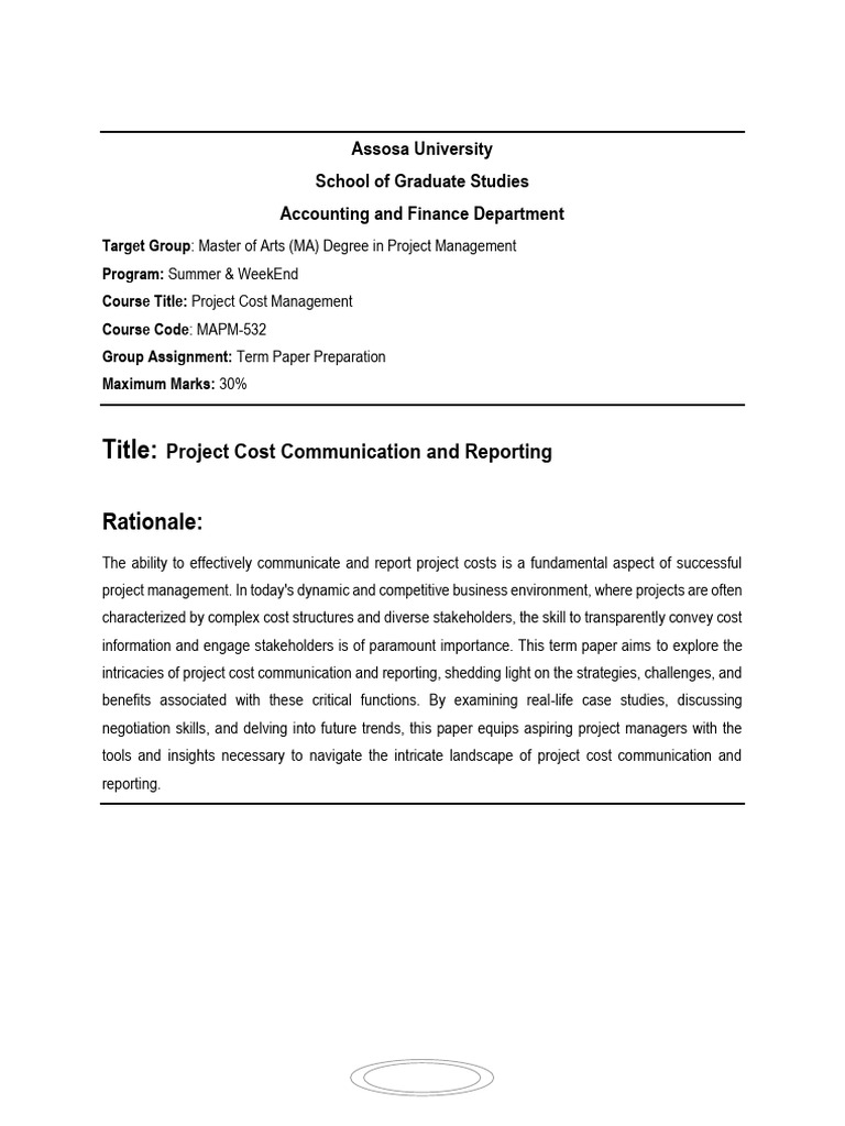 Group Assignment | PDF