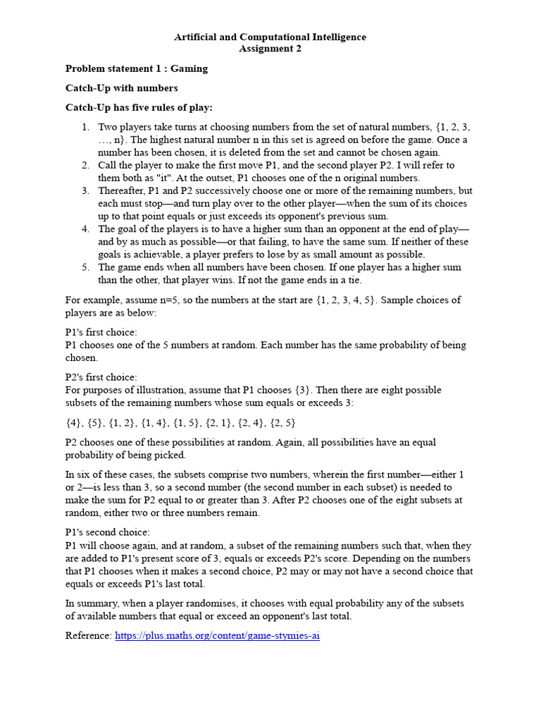 Problem Statement 4 | PDF