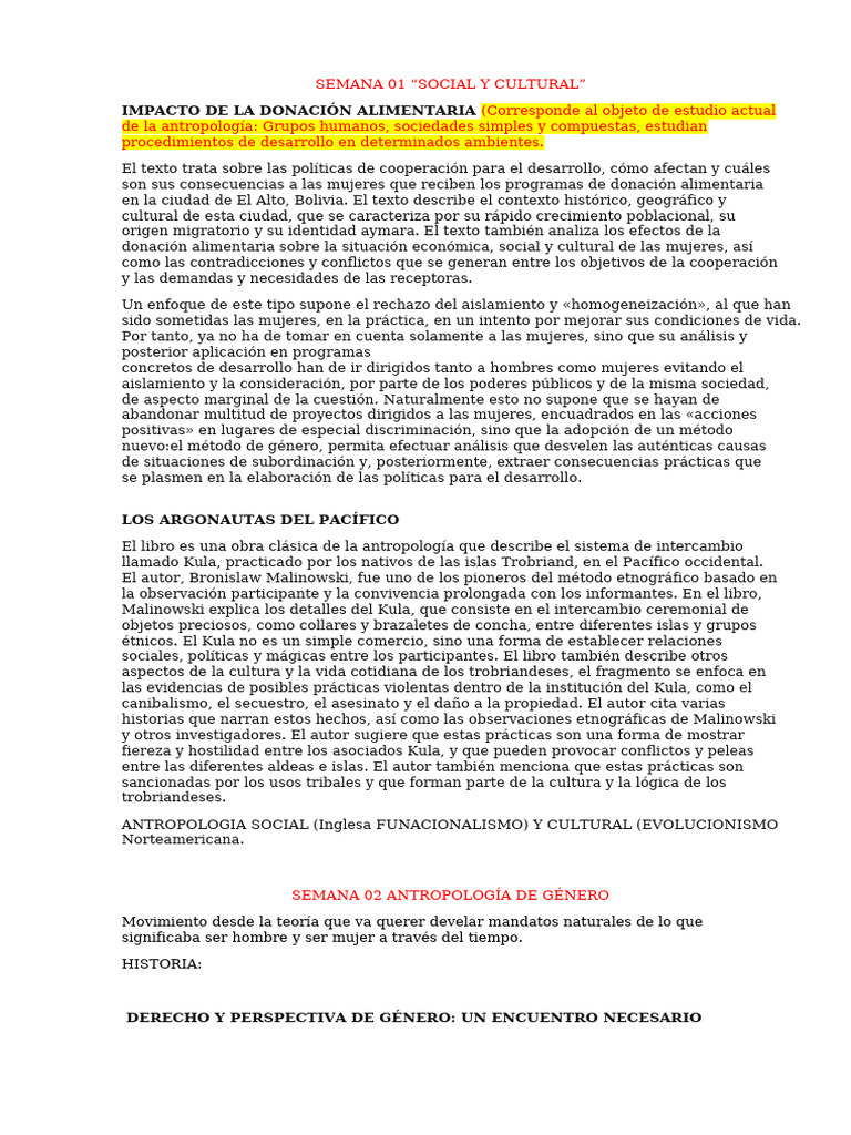 RESUMEN DE ANTRO | PDF