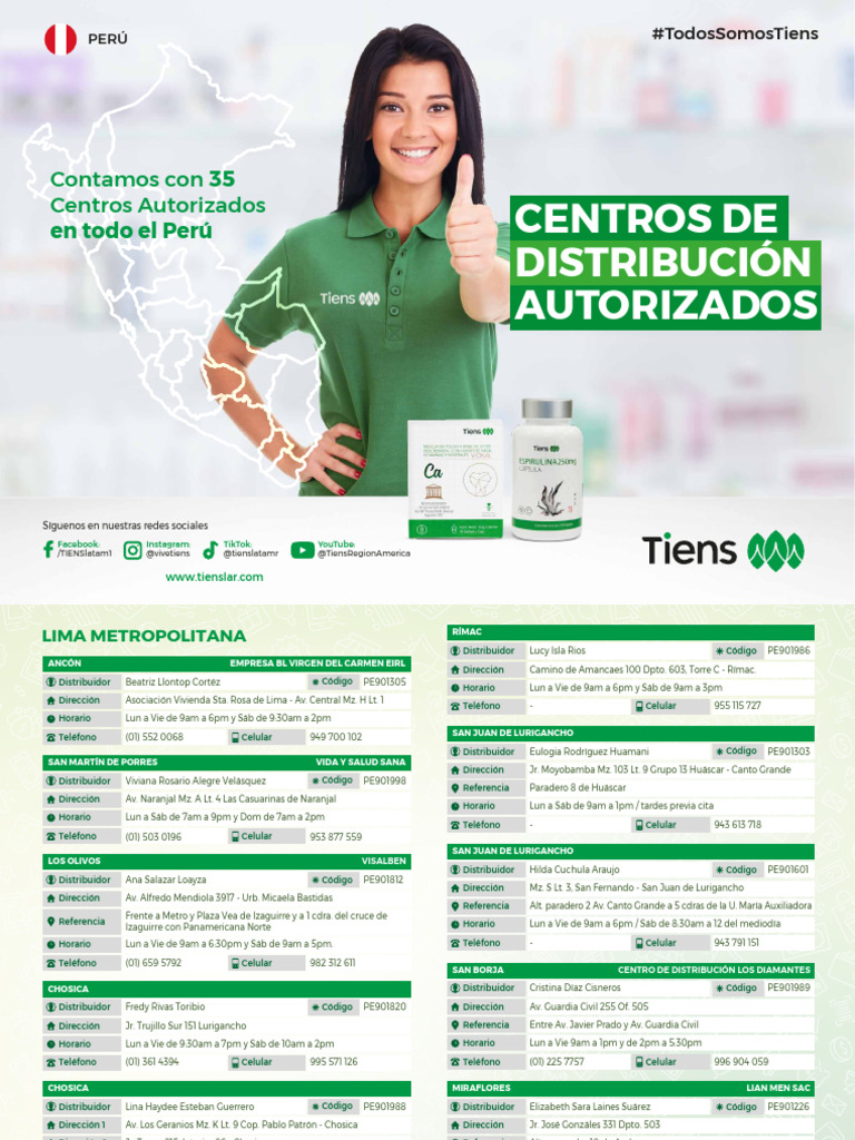 Centros de Distribucion Autorizado (Febrero 2024) | PDF