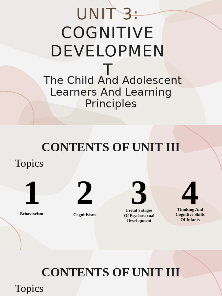 Child and Adolescent Learning Principles | PDF | Learning | Adolescence