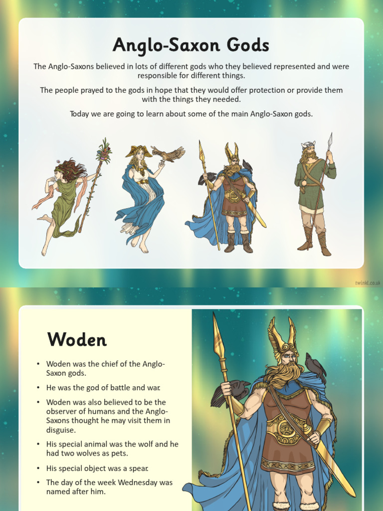 Anglo Saxon Gods (ROMAN) | PDF