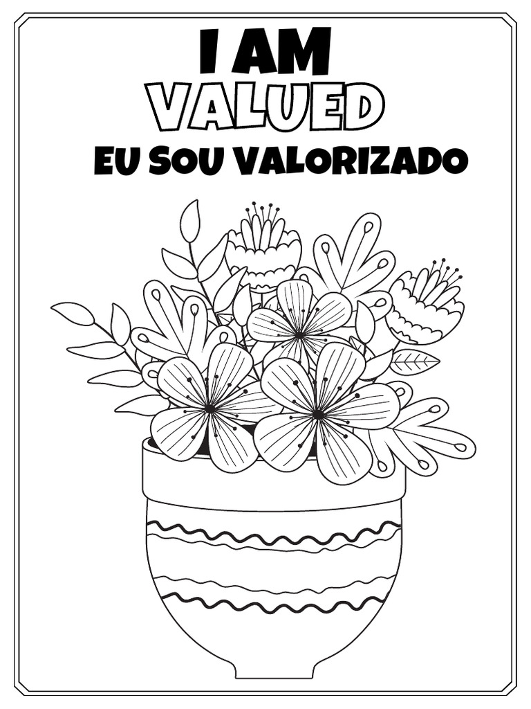 Mindful Coloring Positive Quotes Worksheets | PDF