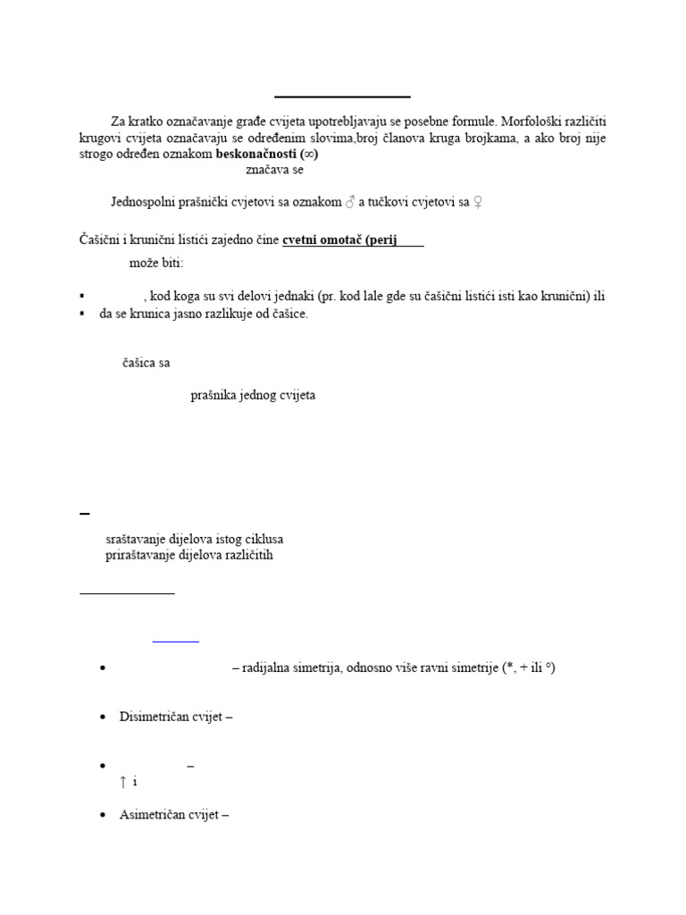 Cvjetna Formula | PDF