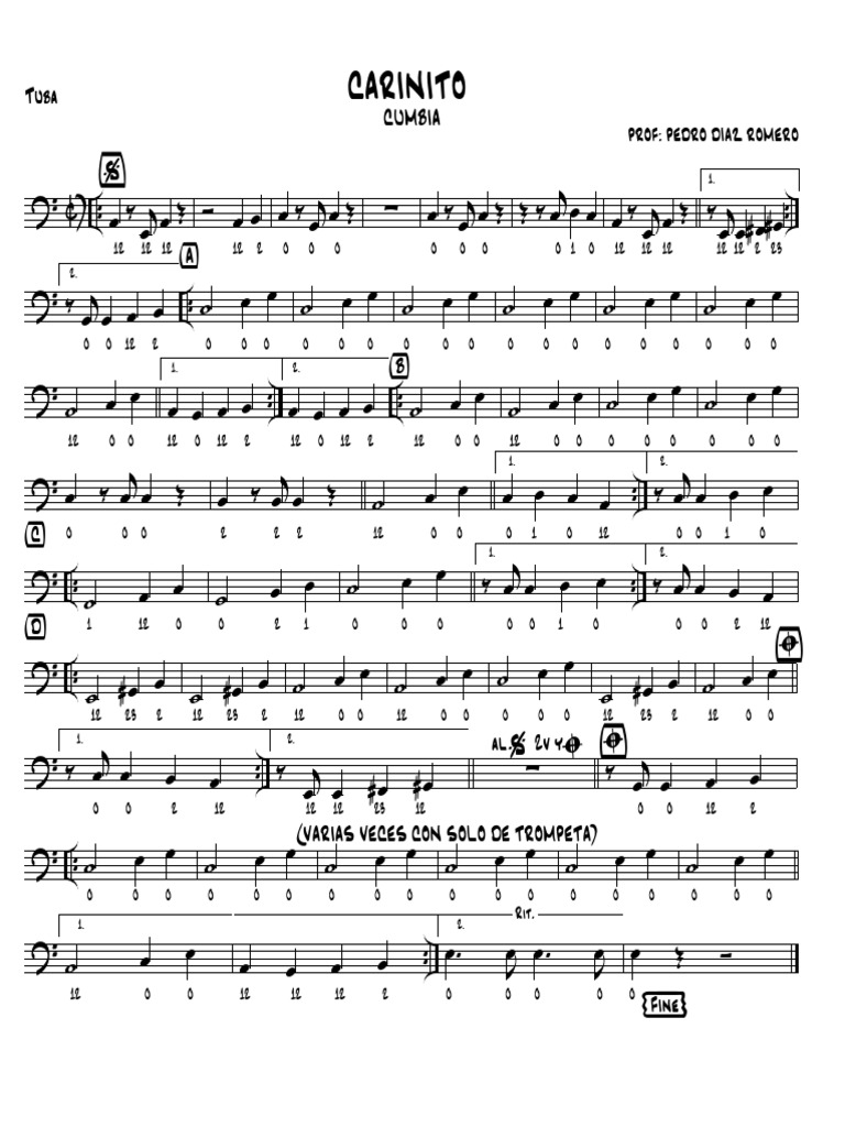 CARIÑITO TUBA | PDF