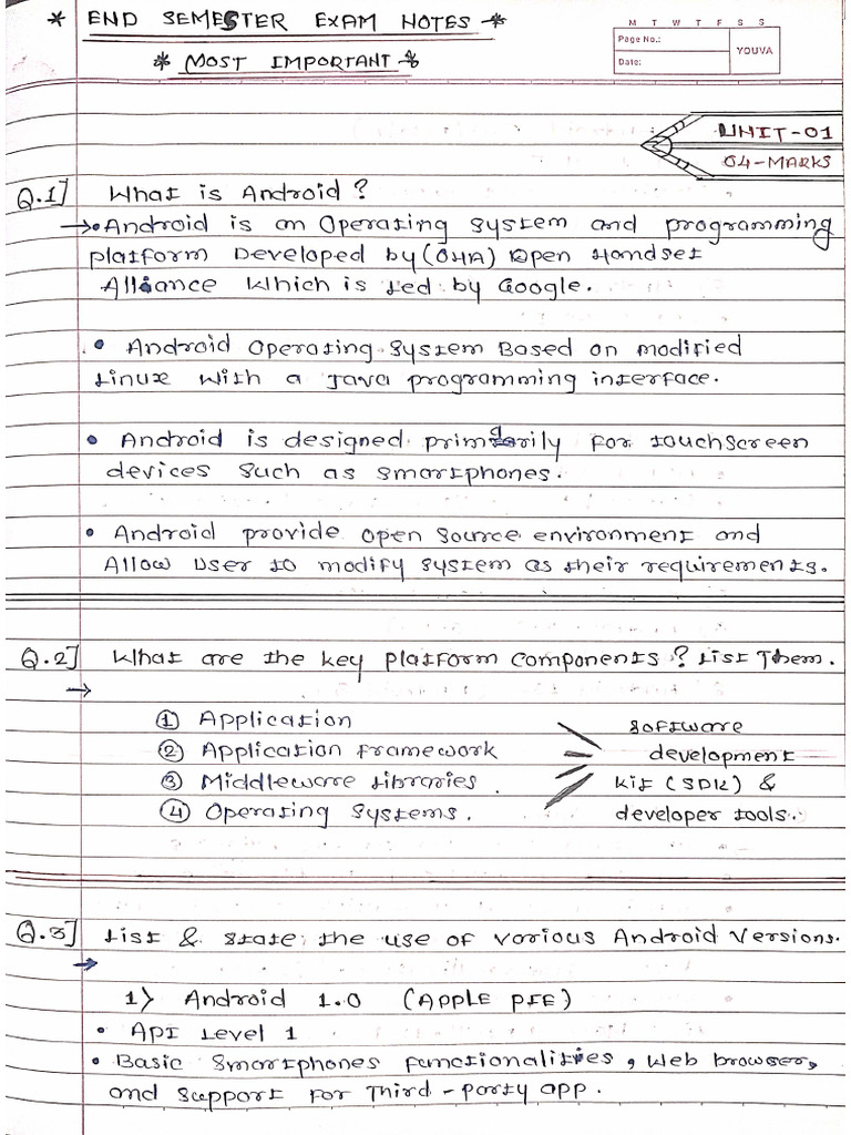 Mad All 3 Unit Notes by Amit | PDF