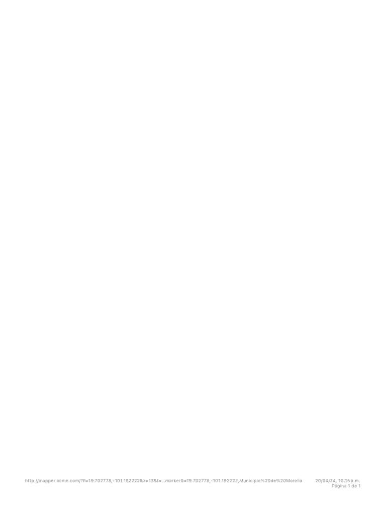 ACME Mapper 2.2 - Morelia MX | PDF